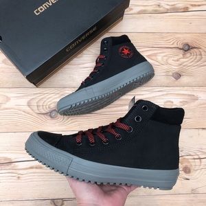 Converse | Shoes | Converse Chuck Taylor All Star Leather Boot Pc Hi ...